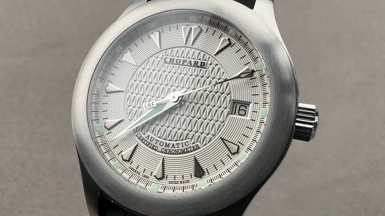 Chopard L.U.C Sport 2000 (168200-3001) Chopard Watch Review - YouTube