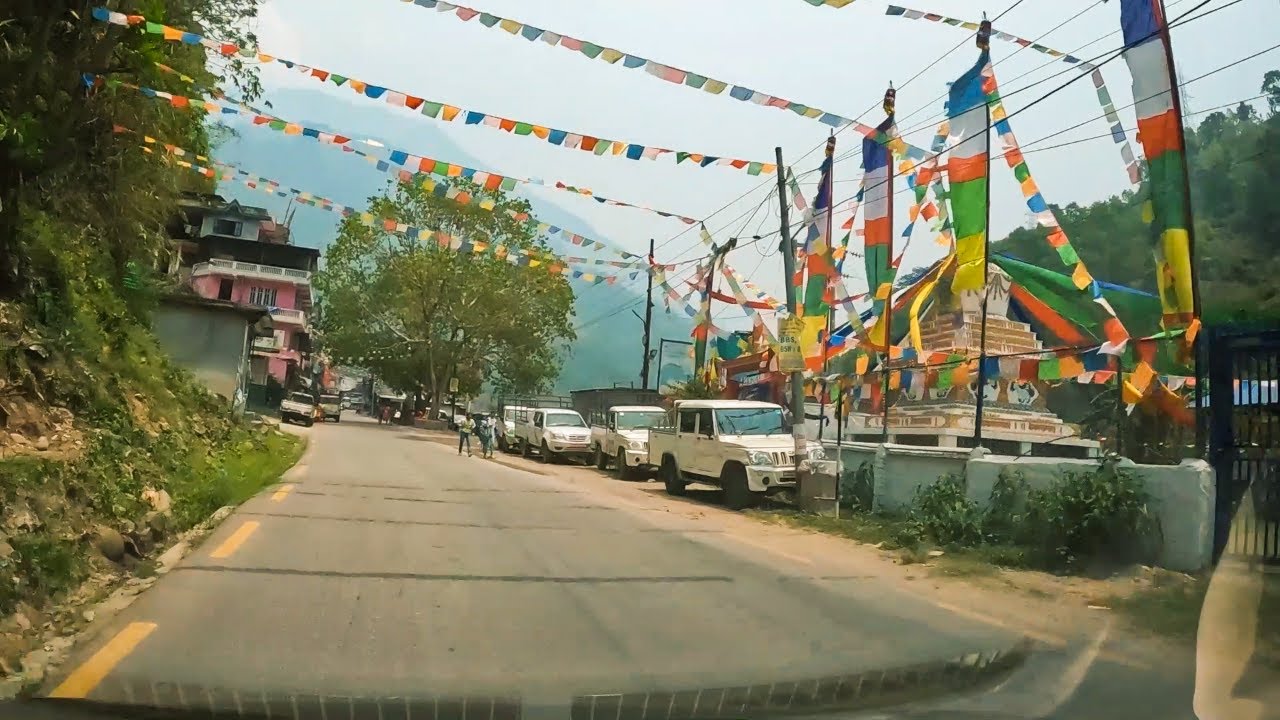 Relaxing Ride along the Araniko Highway | Towards Bahrabise Bazaar ...