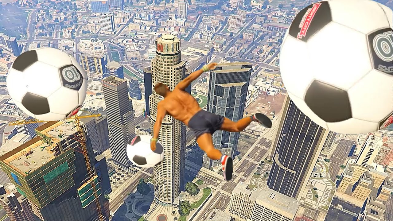 GTA 5 Falls, fails, crazy moments #4 - YouTube