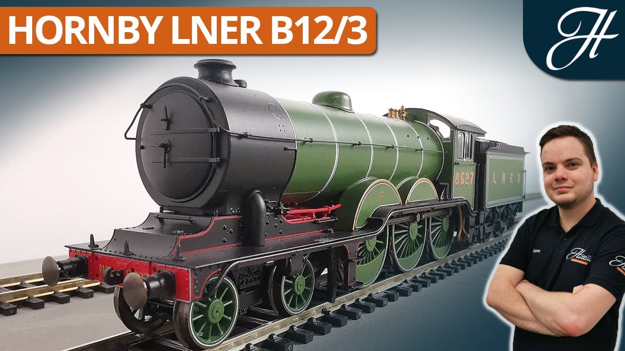 Hornby Class B12/3 4-6-0 - Model Overview & Running Session - YouTube