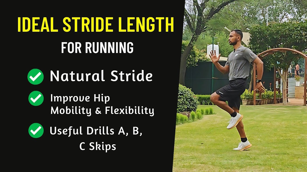 Ideal Running Stride Length for SSC CPO, SSC GD, DP | Improve Speed ...