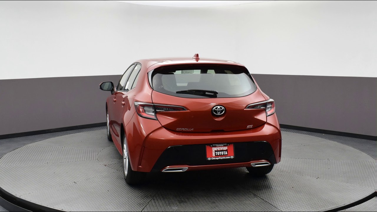 2019 SMOKED PAPRIKA METALLIC Toyota Corolla Hatchback Hatchback #N20811 ...