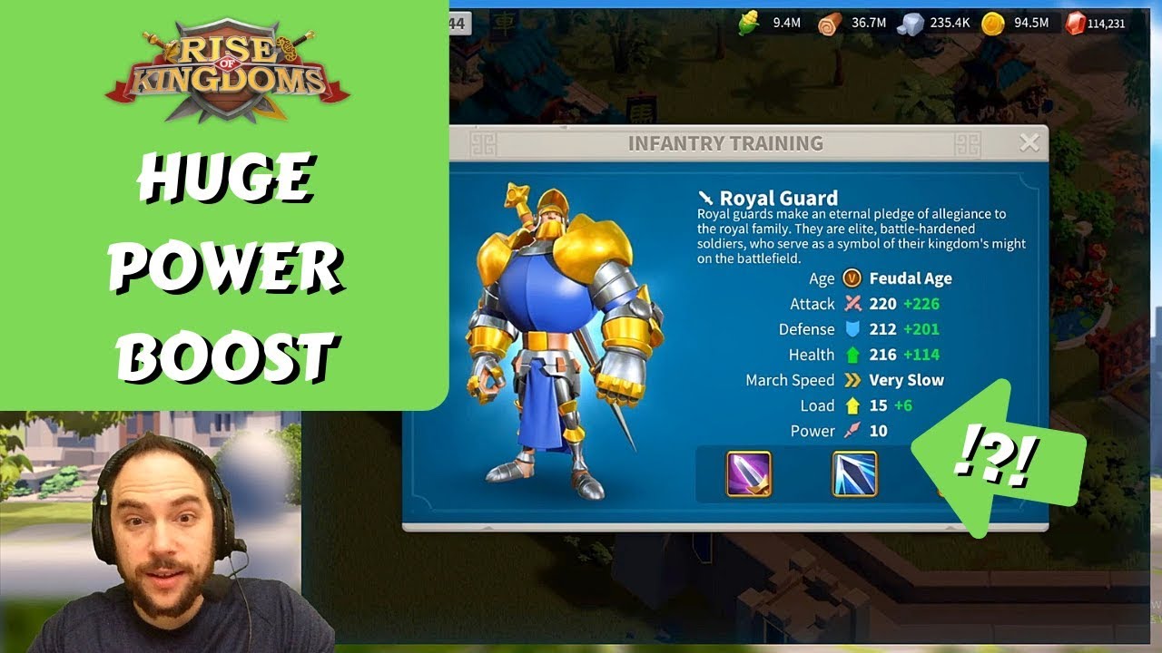 RESEARCHING + UNLOCKING T5 Infantry | Rise of Kingdoms - YouTube