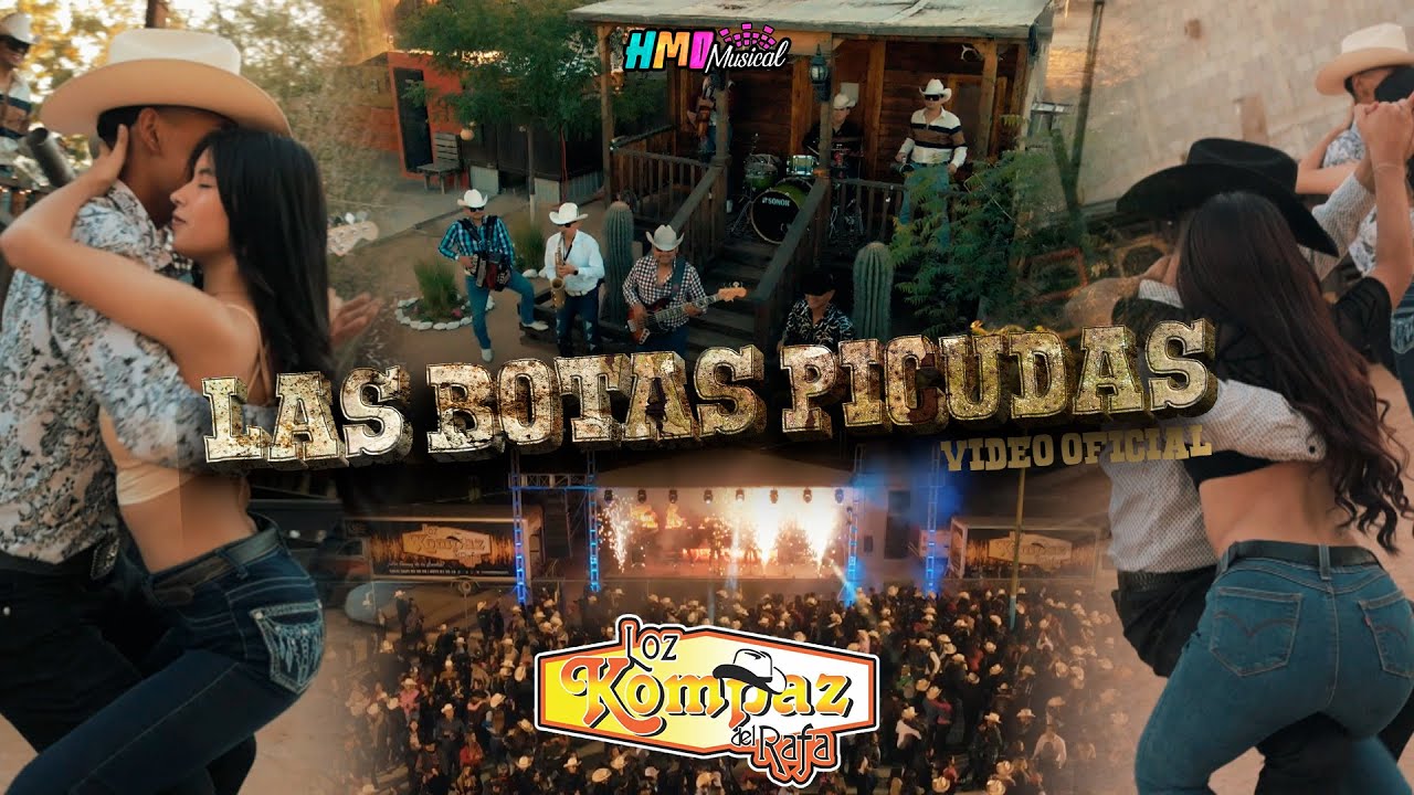 Las Botas Picudas (Video Oficial) - Loz Kompaz del Rafa - YouTube