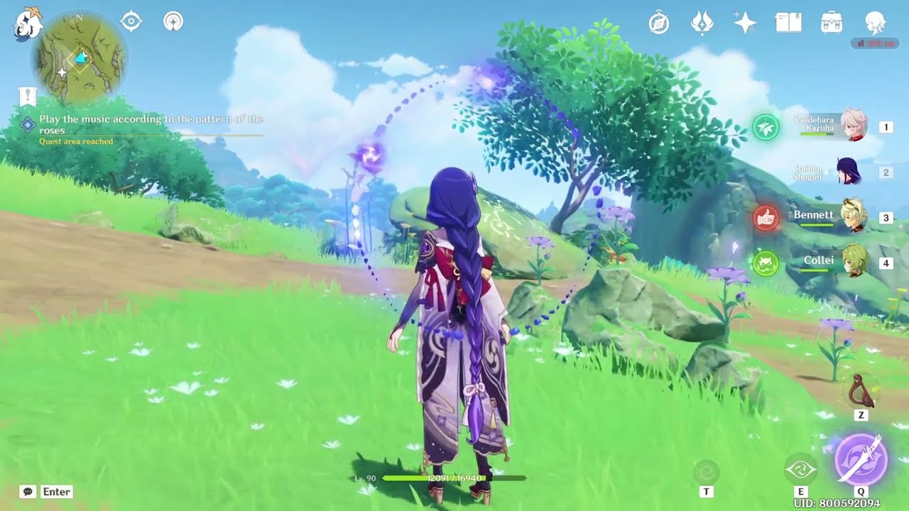 Observe the Sumeru Roses to find the hidden song | Genshin Impact - YouTube