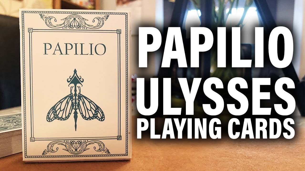 Deck Review - Papilio Ulysses Playing Cards V3 Edition [HD] - YouTube