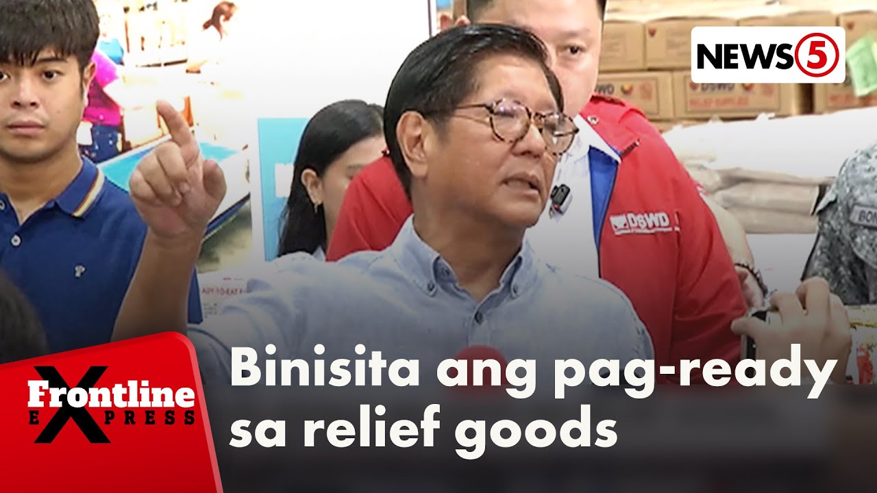 Pagre-repack ng relief goods ng DSWD, fully automated na ...