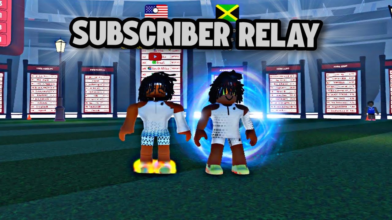 I Ran RELAYS With Subscribers…😳 | Roblox - YouTube