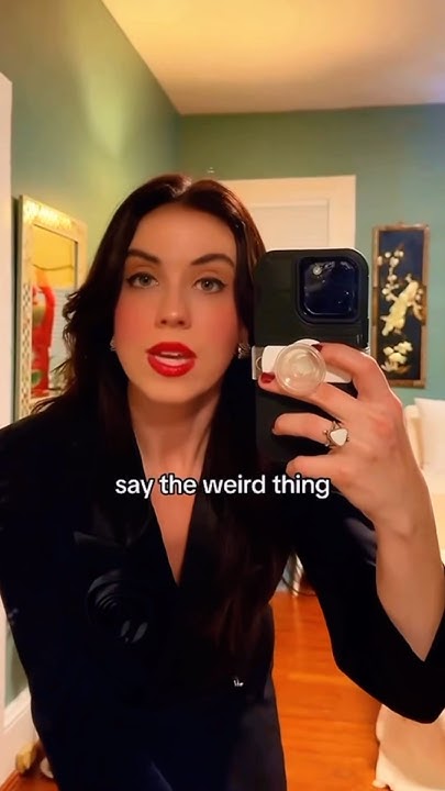 Say the weird thing.. - YouTube