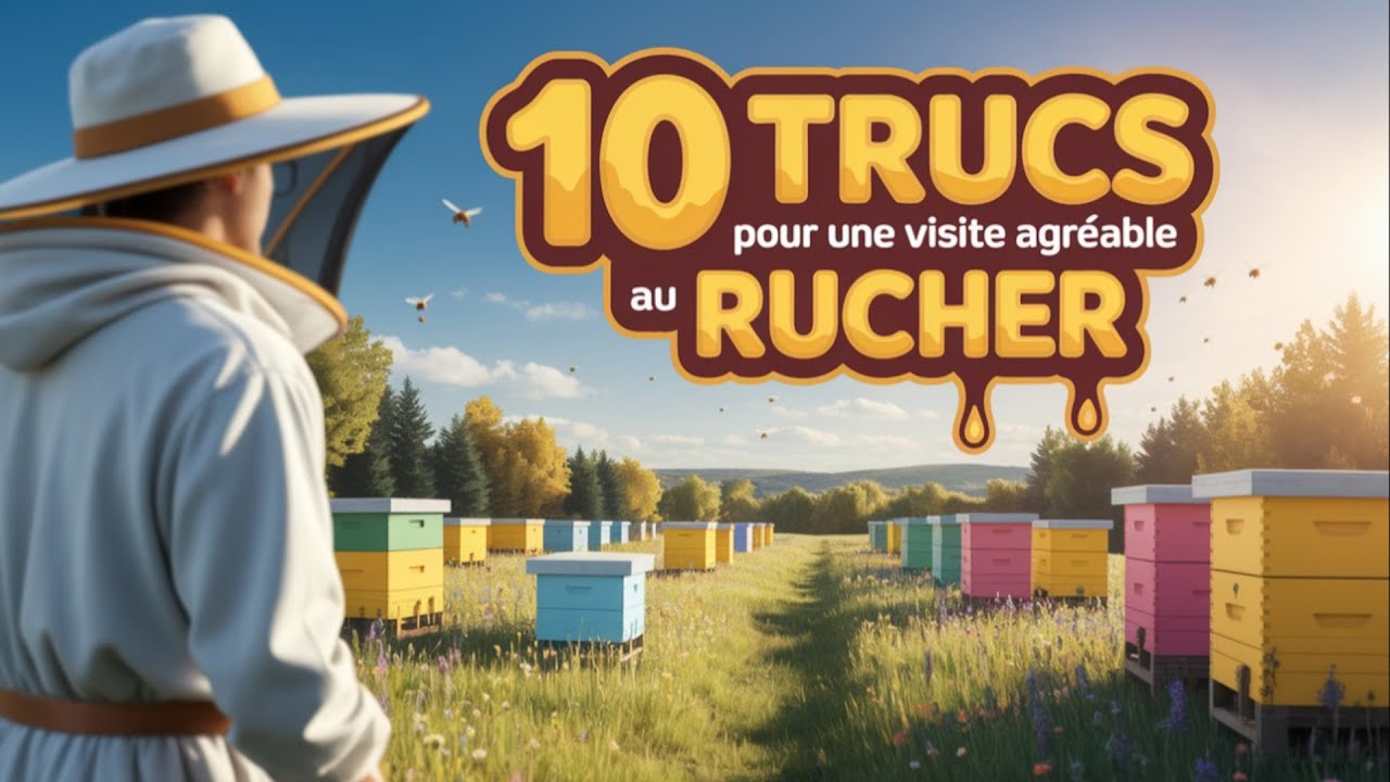 10 trucs pour une visite agréable au rucher - YouTube