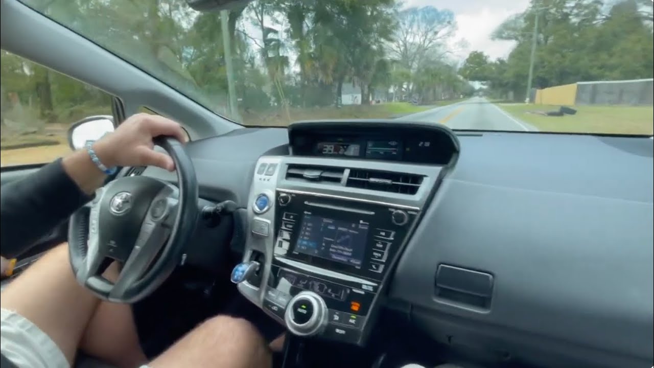Part 2 | Toyota Prius V Hybrid - Driving in EV Mode | Southern Motor ...
