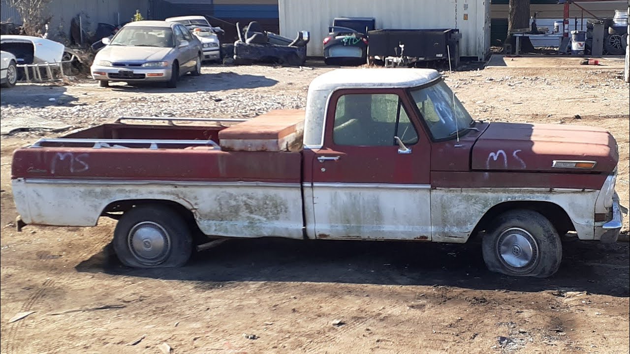 1970-73??? FORD F100 CUSTOM MEETS DA EXECUTIONER.... - YouTube