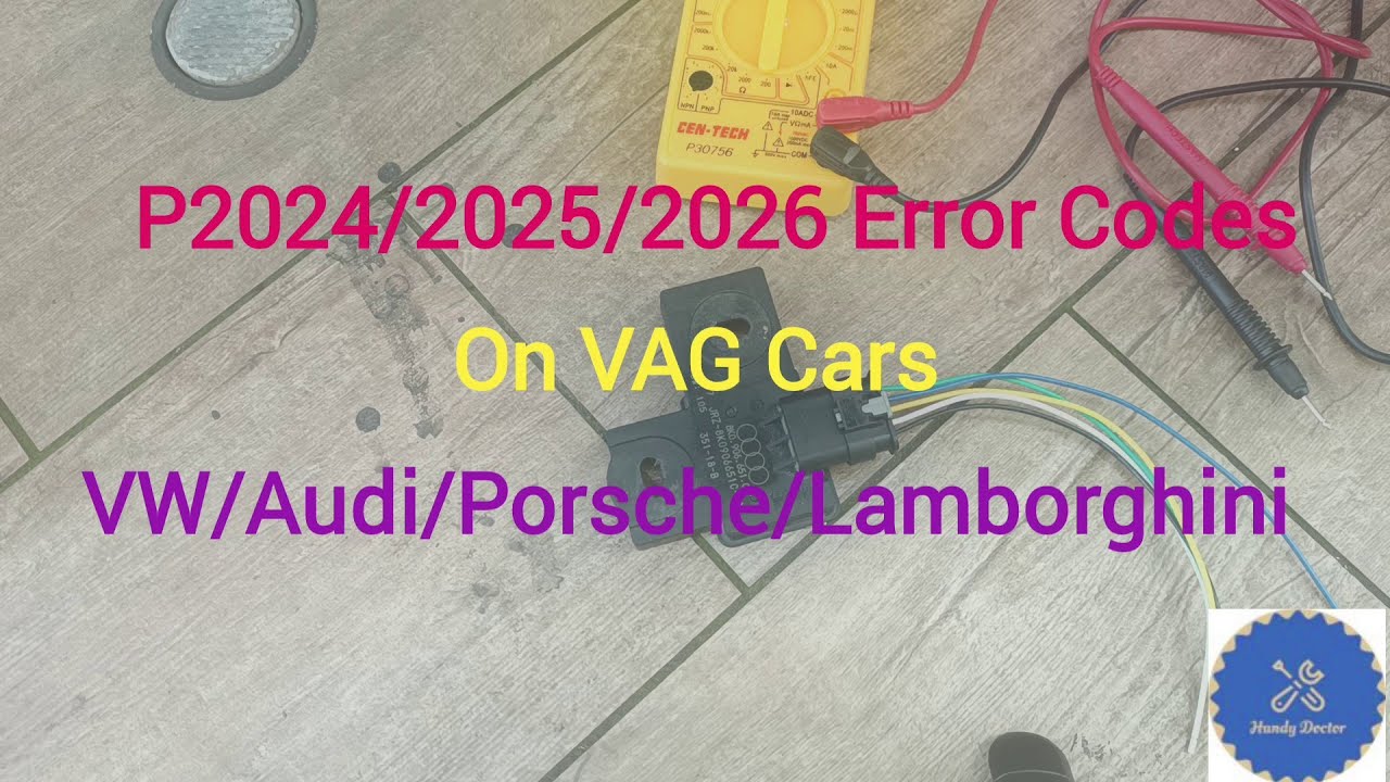 $0 Fix Audi P2024 P2025 P2026 Evap Codes: VAG Cars (VW Audi Porsche ...