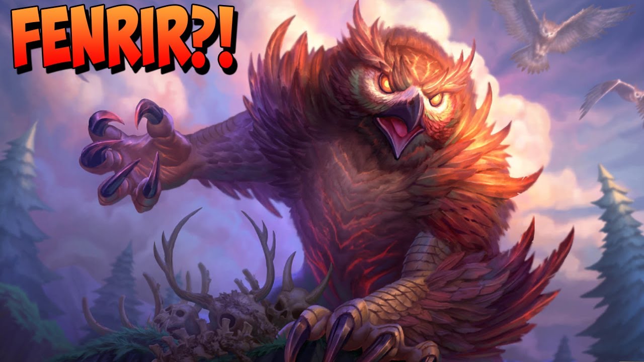 THIS IS A FENRIR SKIN?! THE ULT ANIMATION IS CRAZY! ON THE NEW MAP ...