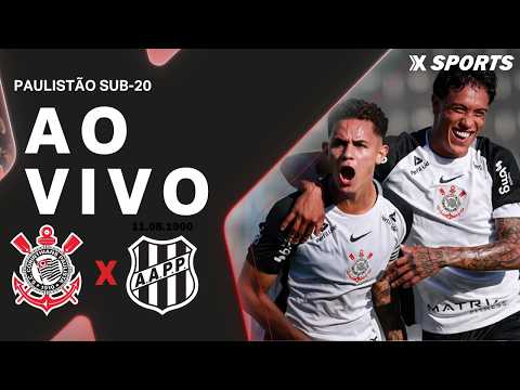 CORINTHIANS X PONTE PRETA | PAULISTÃO SUB-20 | AO VIVO E COM IMAGENS