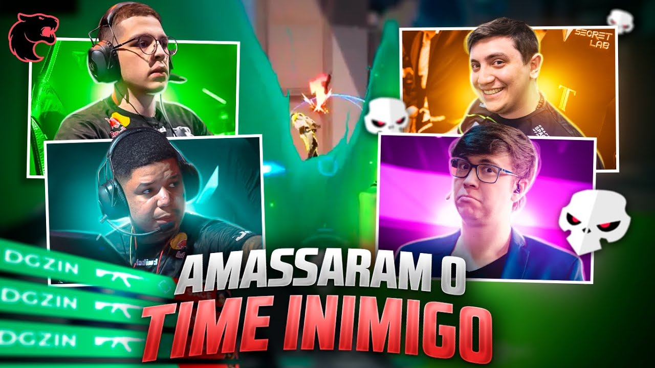 MAZIN E DGZIN CAIRAM NO TIME DO TIXINHA E SAADHAK! | Furia Valorant ...