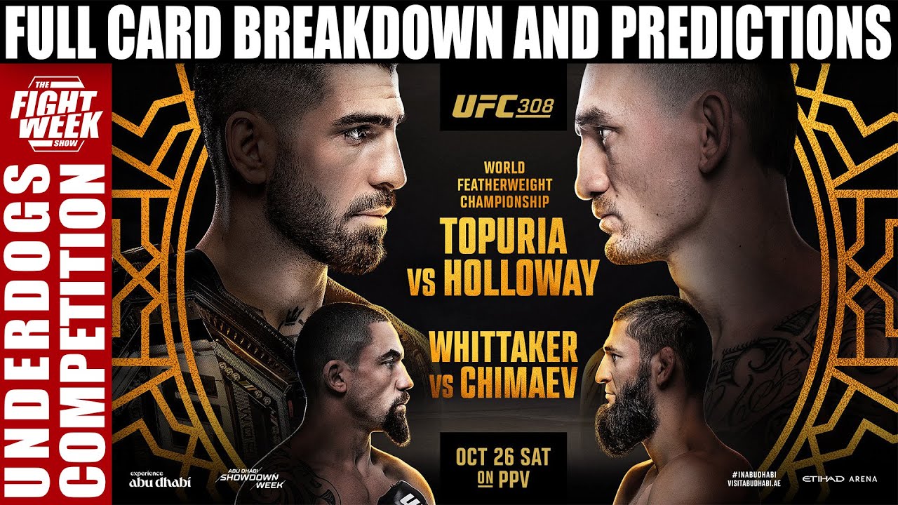 UFC 308: Topuria vs. Holloway Best Bets and banter - YouTube