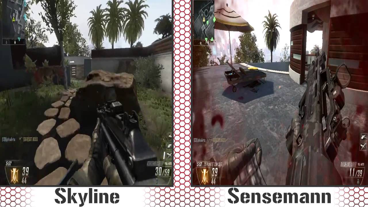 CoD BO2 Multiplayer Splitscreen #2 【German | HD | PC】 - YouTube