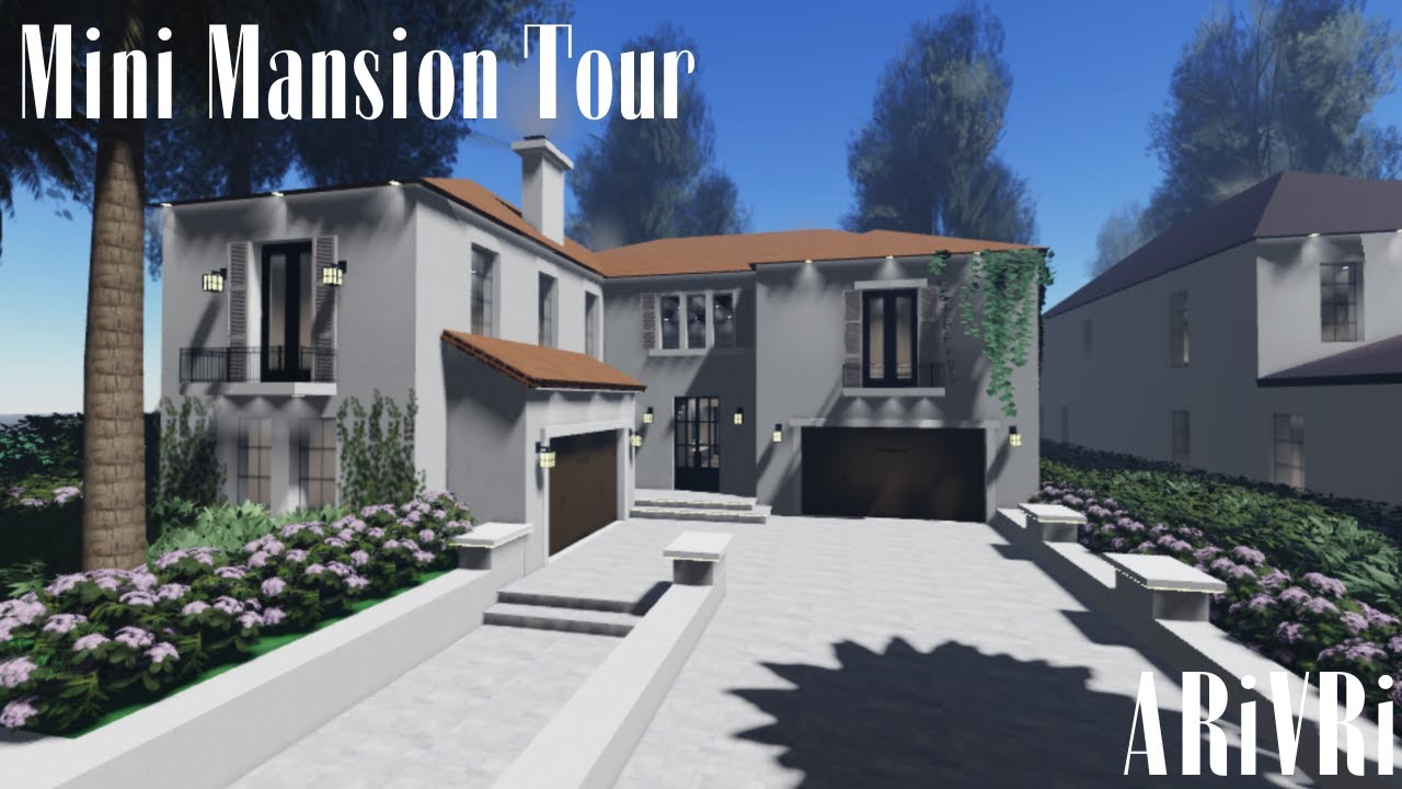 Mini Mansion Home Tour | Modern house | Roblox | Aesthetic Home Tour ...