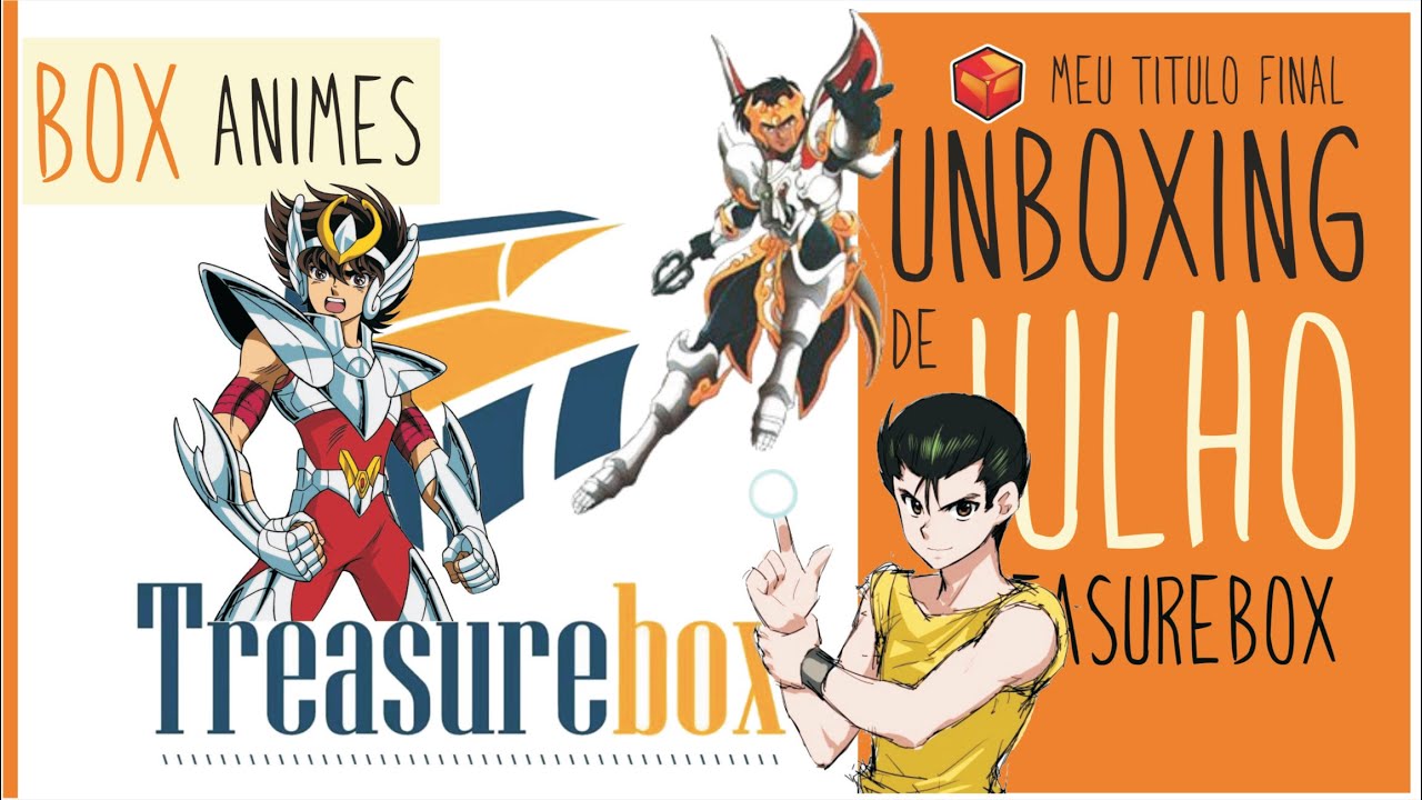 Unboxing Treasure Box Animes - YouTube