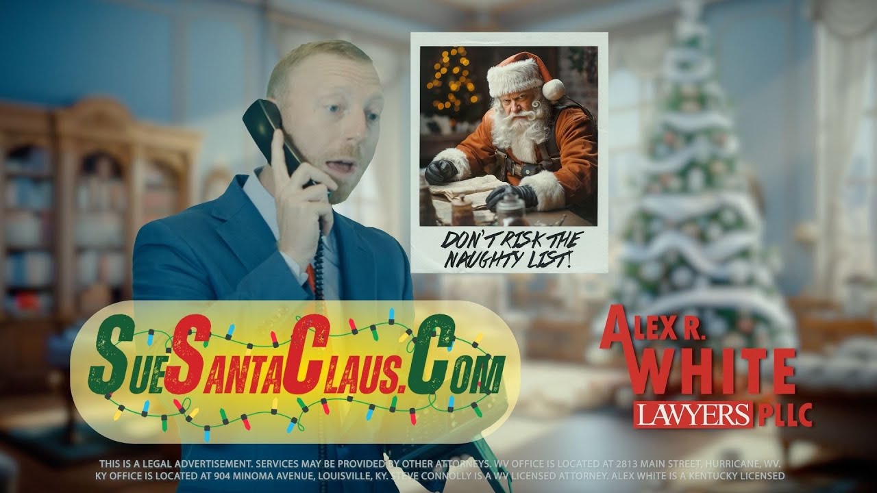 We Don't Actually Sue Santa Claus - YouTube