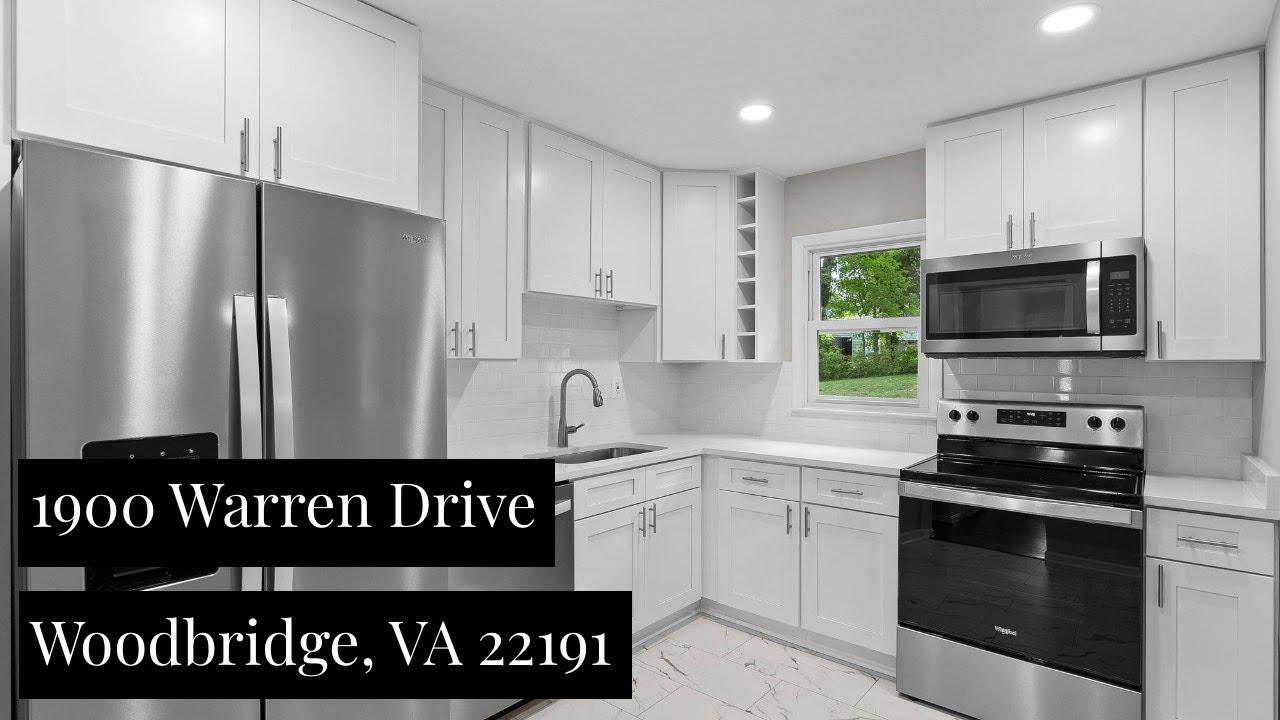 1900 Warren Drive, Woodbridge, VA 22191 - Video Walkthrough - YouTube