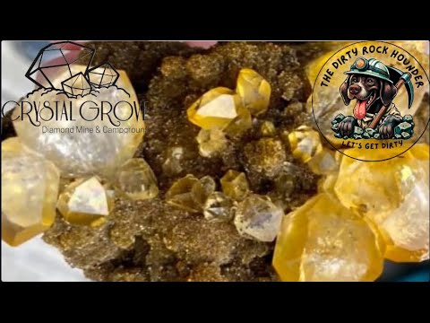 Hunting for Herkimer Diamonds at Crystal Grove Diamond Mine and ...