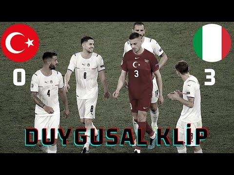 Türkiye 0-3 İtalya / EURO 2020 Duygusal Klip / ÖZET