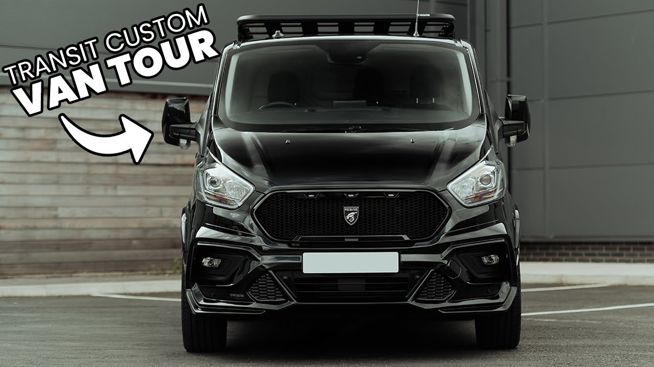 2023 Ford Transit Custom Van Tour - Van Accessories and Upgrades - YouTube