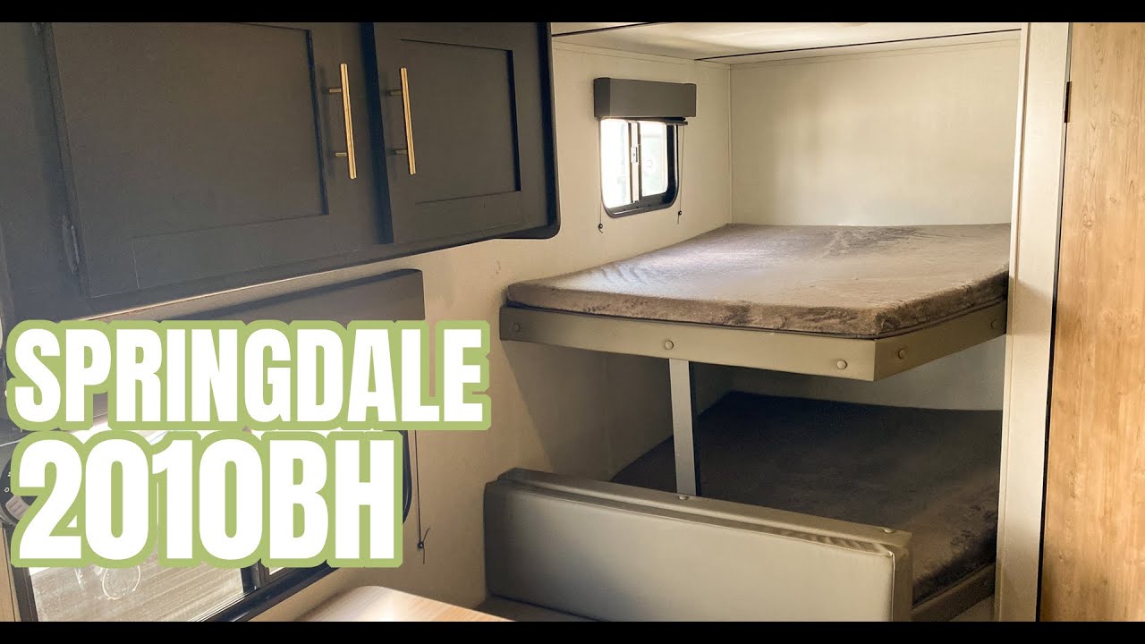 Springdale 2010BH - Bunkhouse Travel Trailer under 5000lbs - YouTube