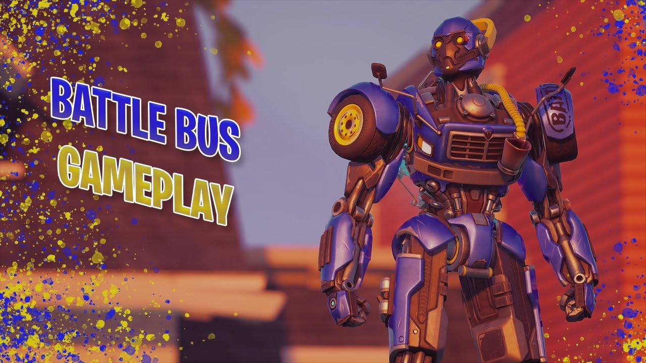 Battle Bus Gameplay | Fortnite - YouTube