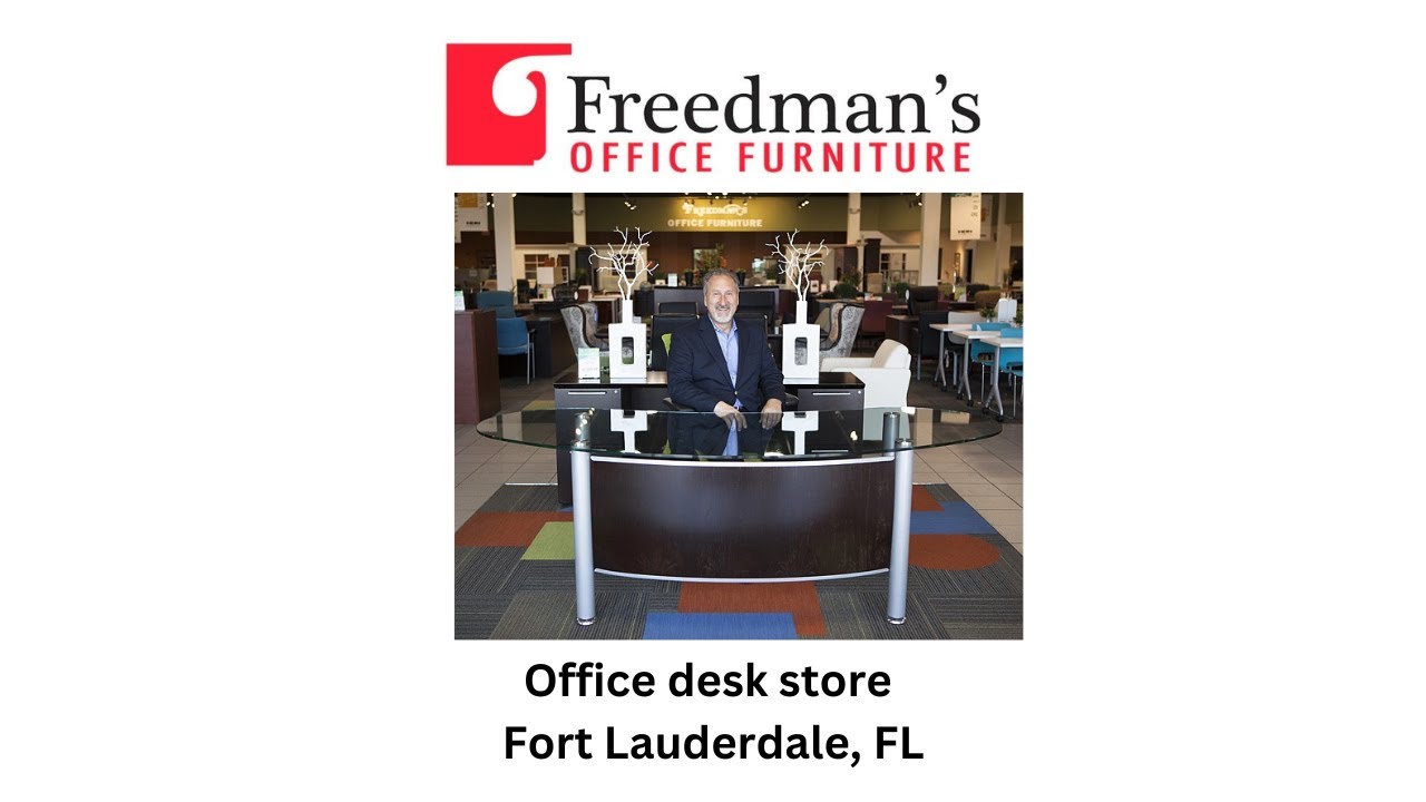 Office desk store Fort Lauderdale, FL - Freedman's Office Furniture ...