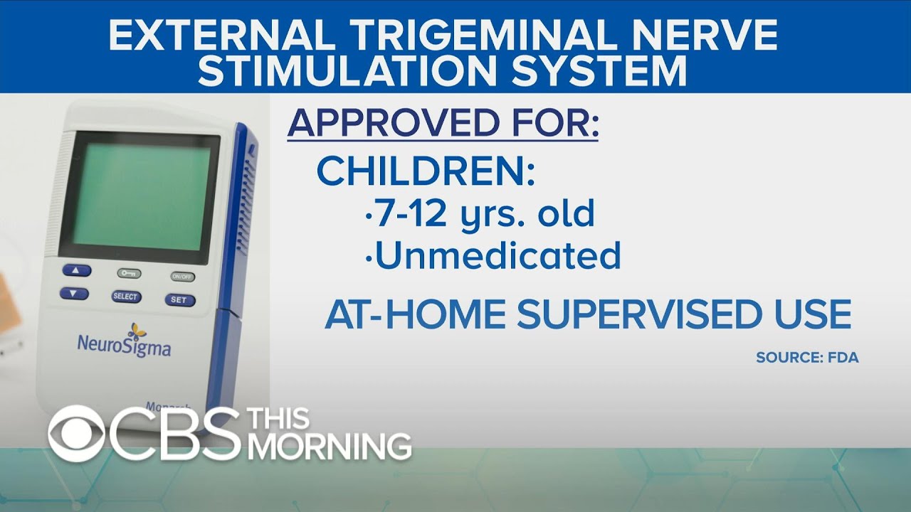 ADHD treatment device for children approved by FDA - YouTube