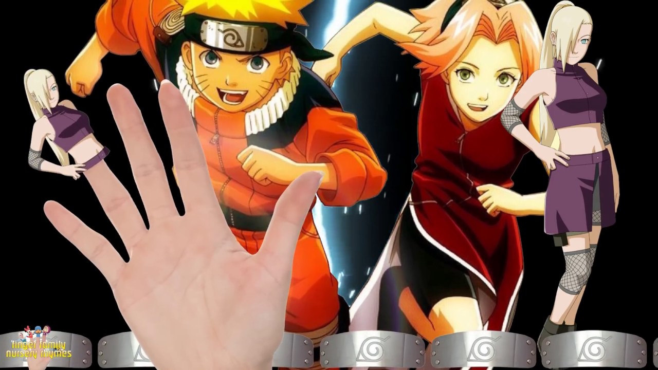 Naruto Finger Family Song Nursery Rhymes For Kids Children Toddlers ...