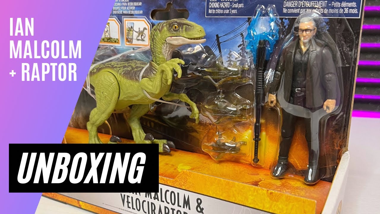 Dr. Ian Malcolm and Velociraptor + Locusts | Jurassic World Dominion ...