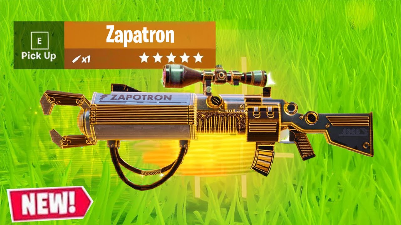 nur MIT ZAPATRON GEWINNEN in Fortnite! - YouTube