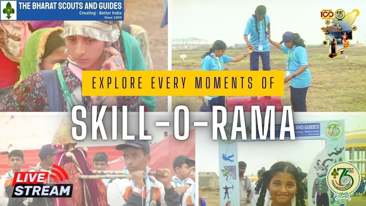 Skill-O-Rama Competition | Day 3 | Diamond Jubilee Jamboree 2025 - YouTube