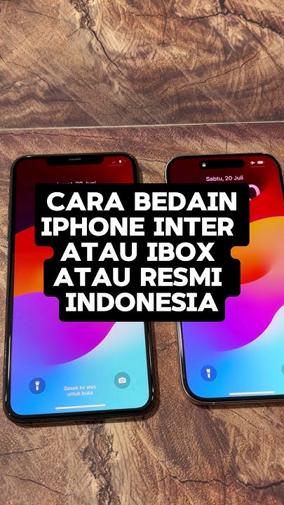 cara bedakan iphone inter dan ibox Jangan beli iphone sebelum lihat video ini#smartphone # ...