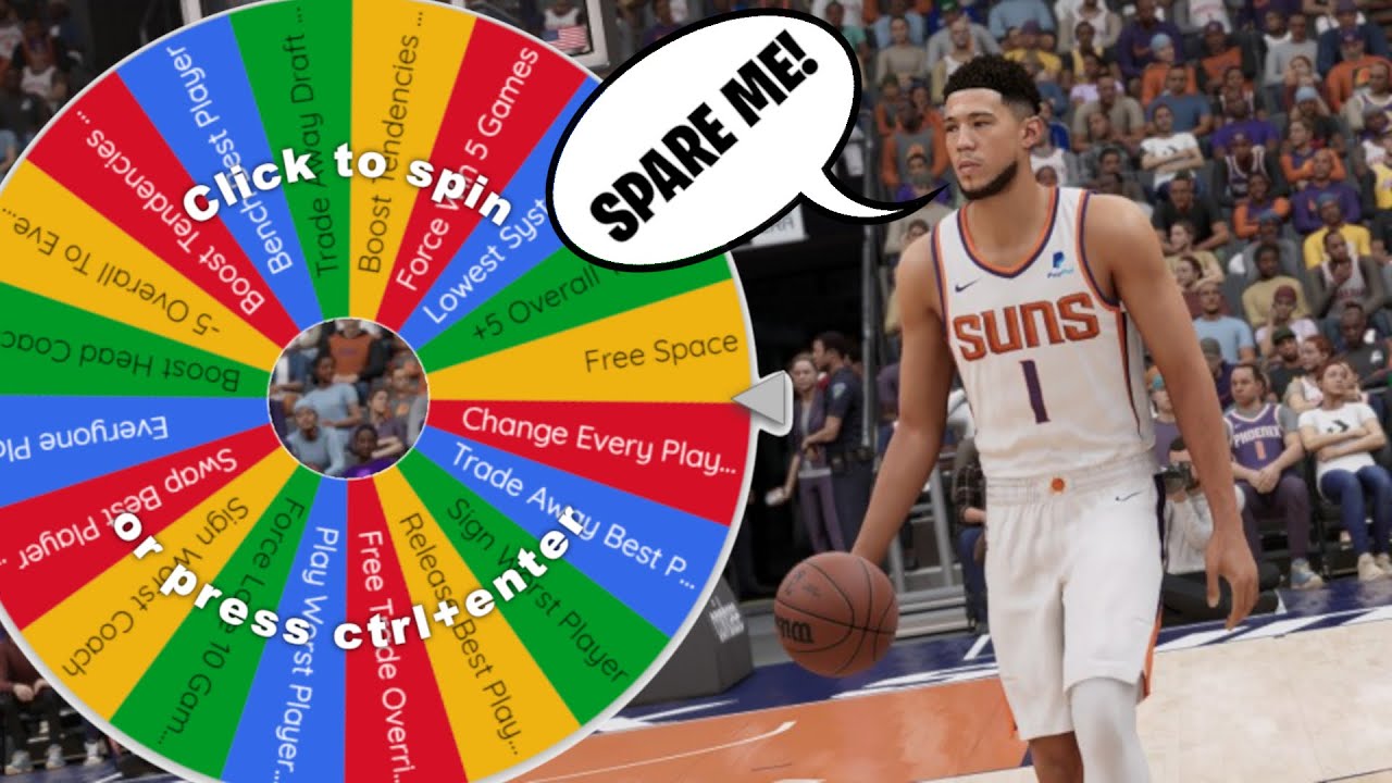 THE WHEEL CONTROLS MY REBUILD! (NBA 2K23 MyNBA) - YouTube