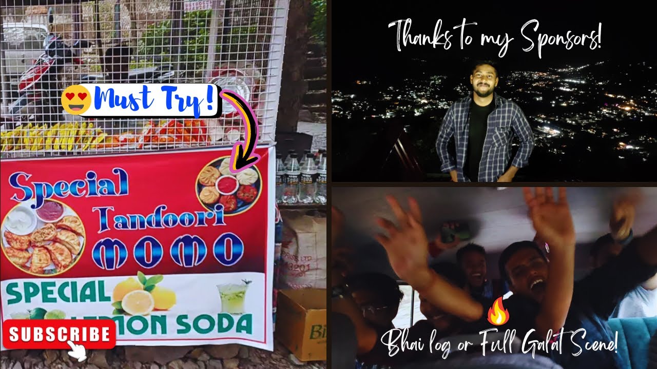 Sattal to Bhimtal | Bhimtal Night View 😍 | Special Tandoori Momos | Ep ...