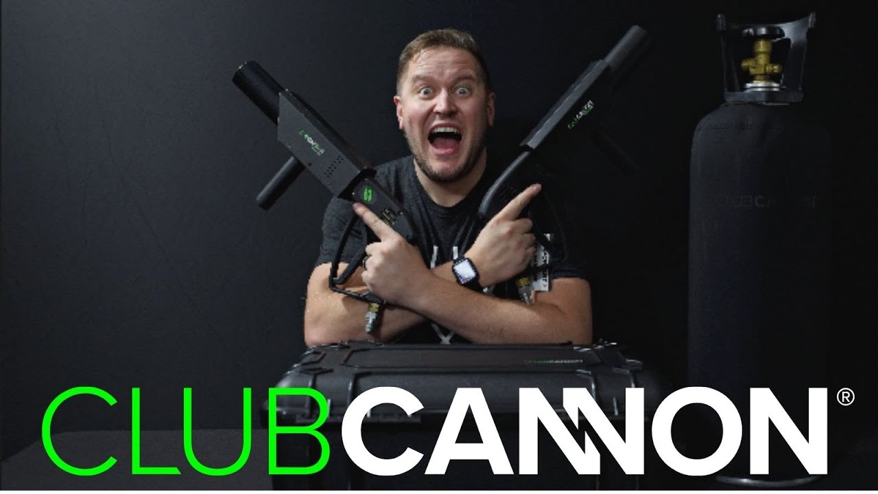 Club Cannon Handheld CO2 Cannon MKII & Micro Jet MKII Review - YouTube