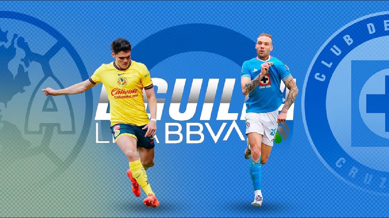 🔥🔥🔥América 🟡🔵🟡 Vs. Cruz Azul 🔵🔵🔵 l Liga MX 🇲🇽⚽️| Play Off Liguilla 2024 ...