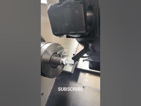 ALUMINUM ROUGHING IN CNC LATHE - YouTube