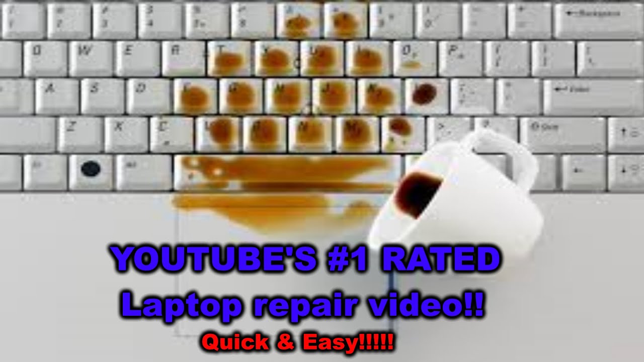 How To Quickly Repair Water Damage Laptop - YouTube