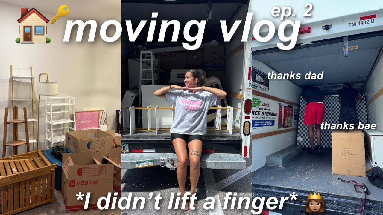 Moving Vlog 03 ft. My Personal Movers (Dad & Daybae) | Loading the ...