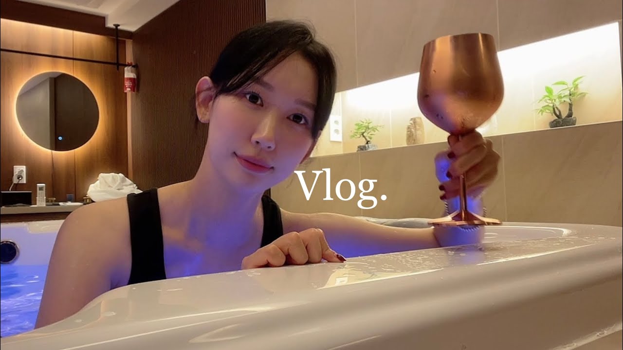 일상에 지친 직장인 스파로 피로풀기🧖🏻♀️🍷ㅣ회계 중간감사 끝ㅣ직장인 브이로그ㅣnew 네일💅🏻ㅣ사무직 브이로그ㅣ일상 브이로그ㅣ가을 출근룩ㅣ직장인 데일리룩ㅣ스파더원
