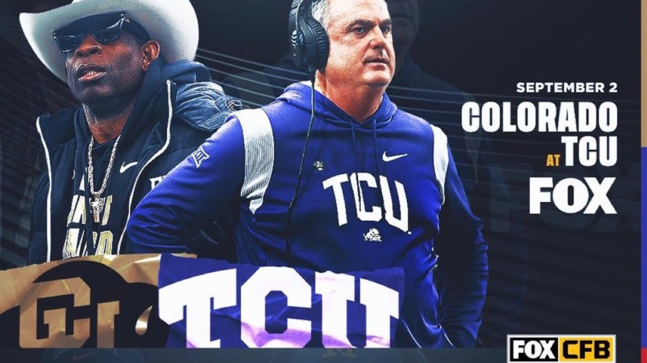 COLORADO FOOTBALL vs TCU WILL BE BROADCASTED LIVE ON FOX! COACH PRIME ...