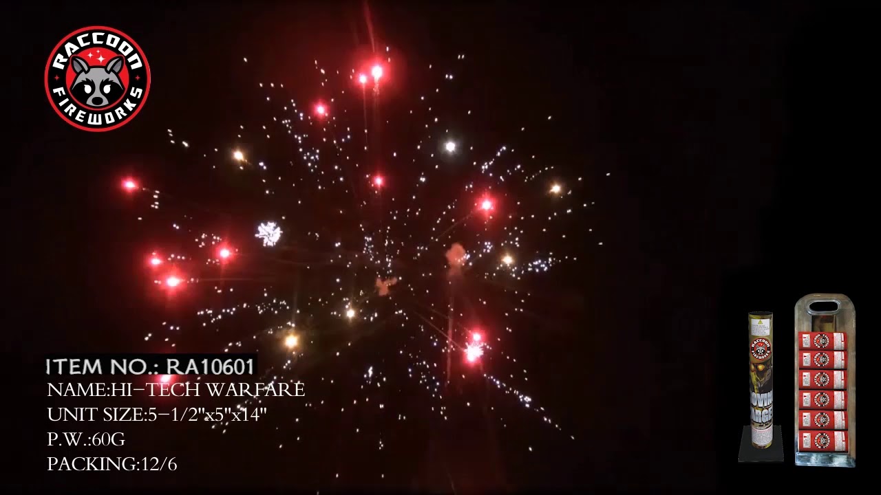Moving Target by Raccoon Fireworks RA10601 - YouTube
