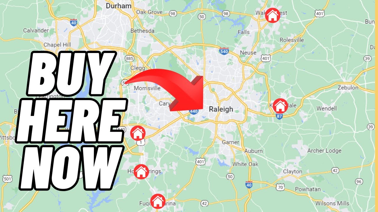 Top 5 Fastest Growing areas near Raleigh - YouTube