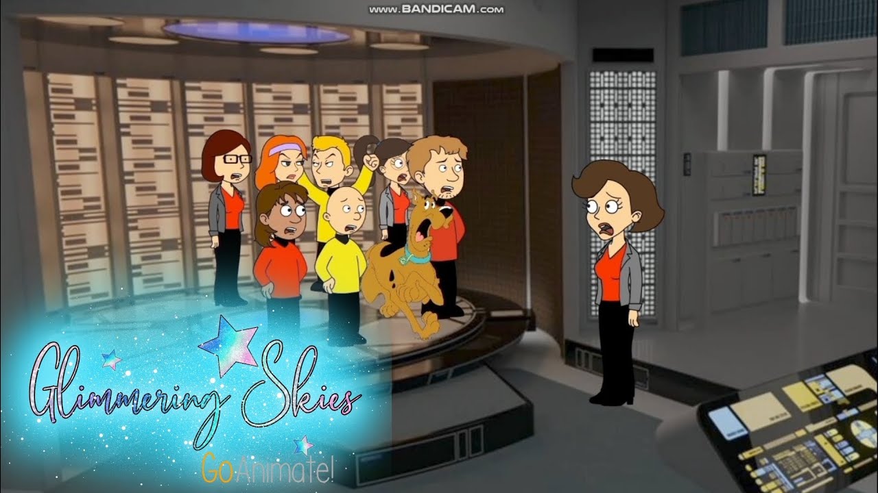 Caillou, Dora And The Scooby Doo Gang Go On Star Trek: Voyager # ...